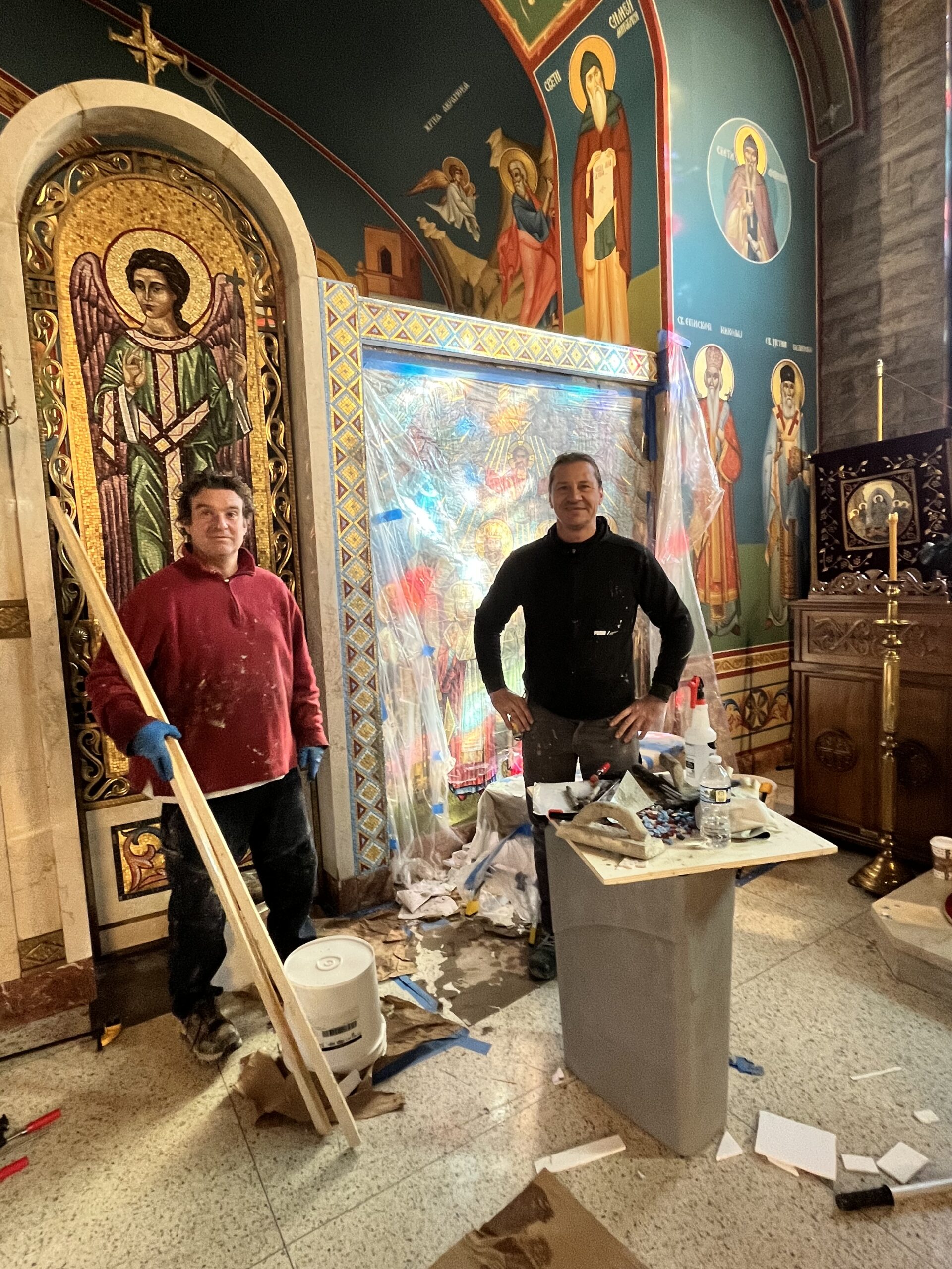 Mosaic Completion | Holy Resurrection Serbian Ortodox Cathedral