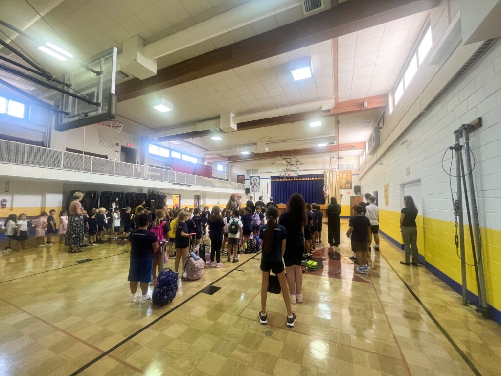 St. Sava Academy Welcomes Students with a Traditional Blessing on the First Day of School | Holy ...