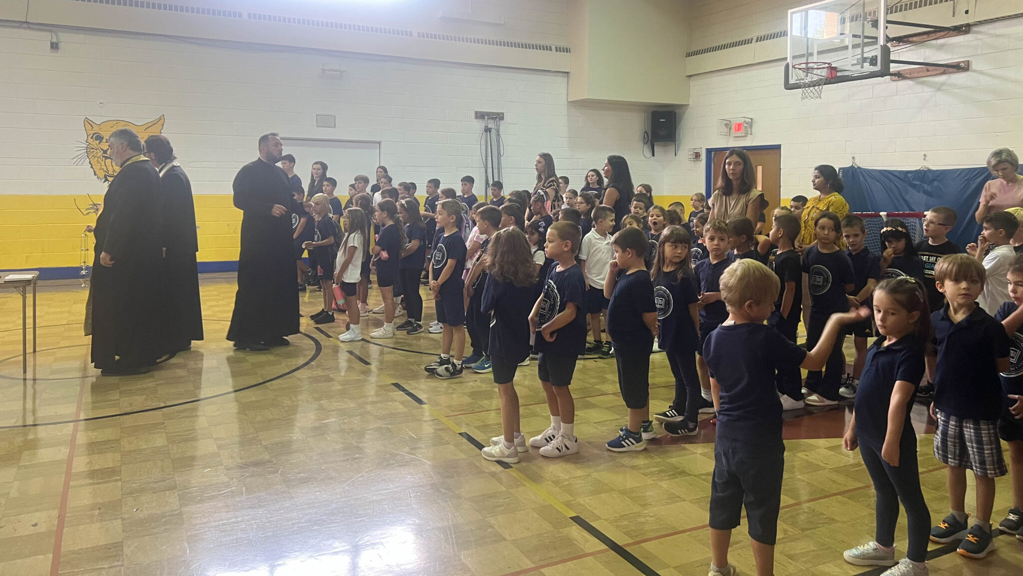 St. Sava Academy Welcomes Students with a Traditional Blessing on the First Day of School | Holy ...