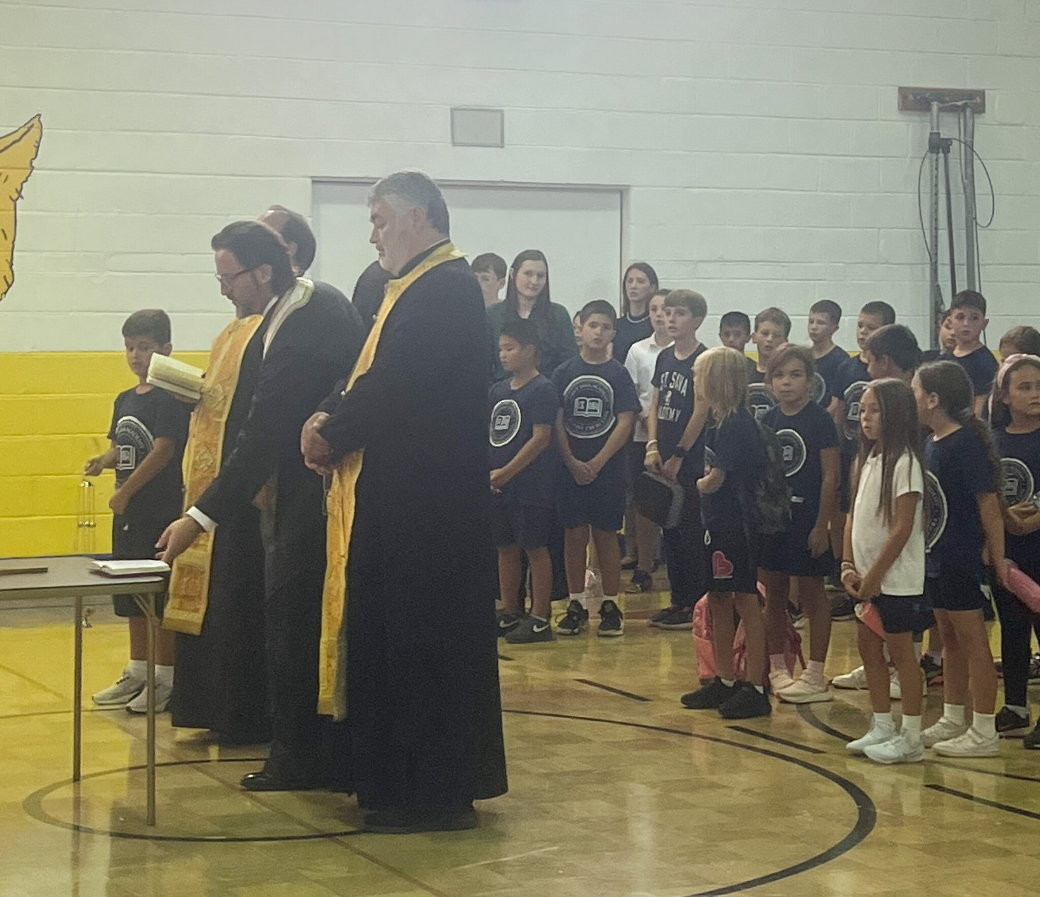St. Sava Academy Welcomes Students with a Traditional Blessing on the First Day of School | Holy ...