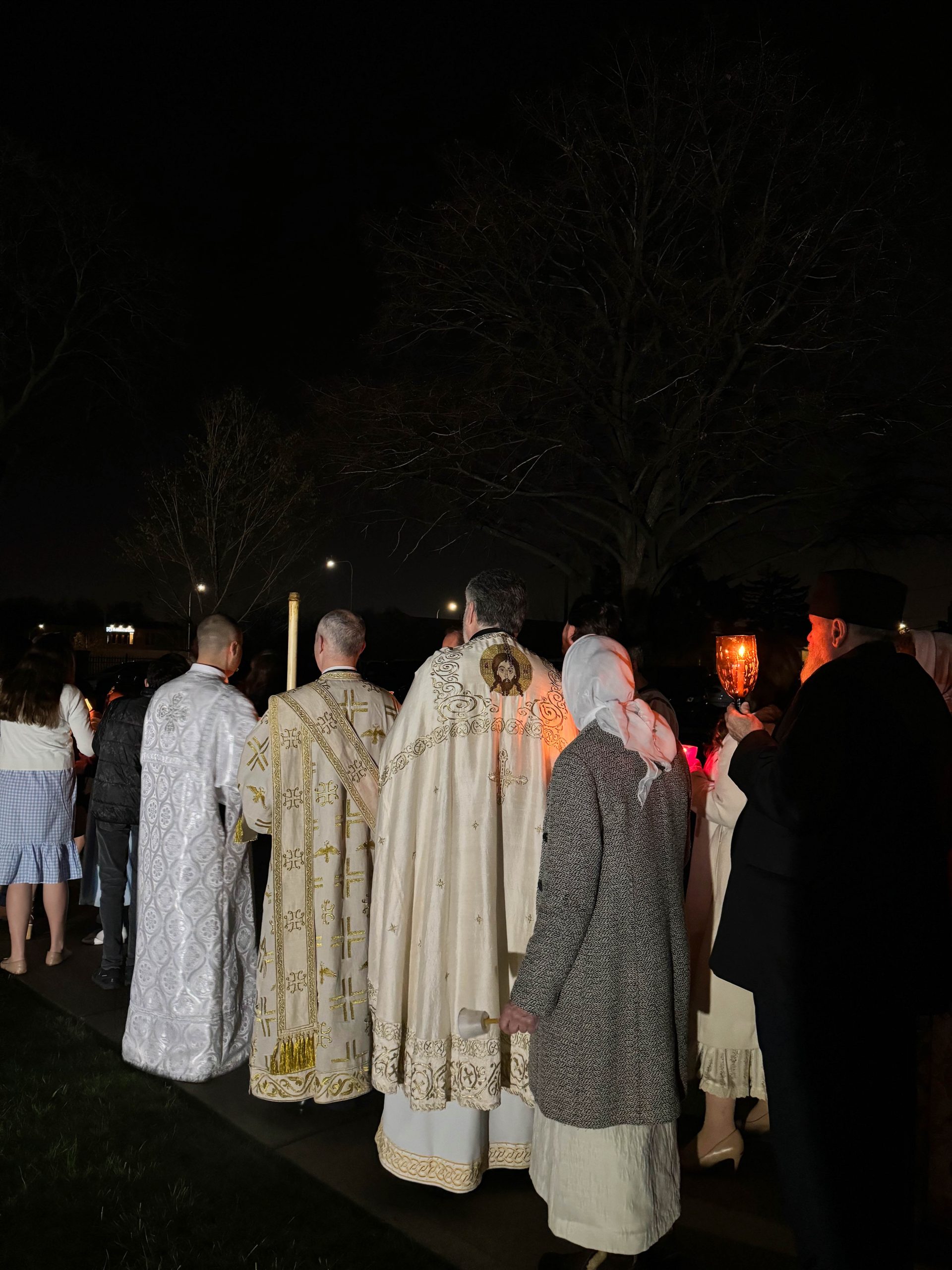 Joyful Celebration of the Resurrection at Midnight Paschal Services ...
